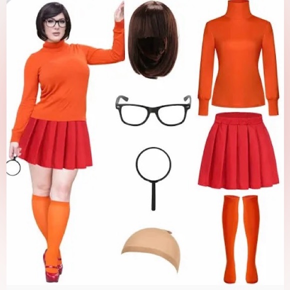 Other | Adult Velma Complete Costume Set With Accessories | Poshmark